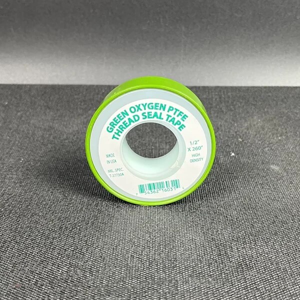 Oxygen Green Teflon Tape
